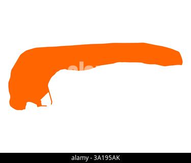 Map of Langeoog Stock Photo - Alamy