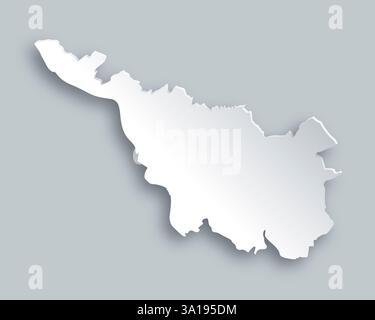 Map of Bremen Stock Photo - Alamy