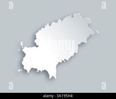 Map of Ibiza Stock Photo - Alamy