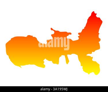 Map of Elba Stock Photo - Alamy