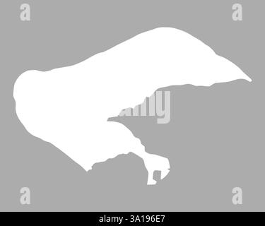 Map of Borkum Stock Photo - Alamy