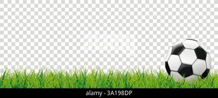 Classic football on the checked background Stock Photo - Alamy