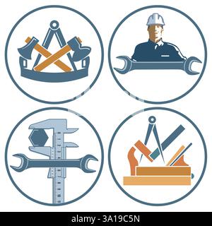 Workshop Of A Carpenter And Joiner Stock Photo - Alamy