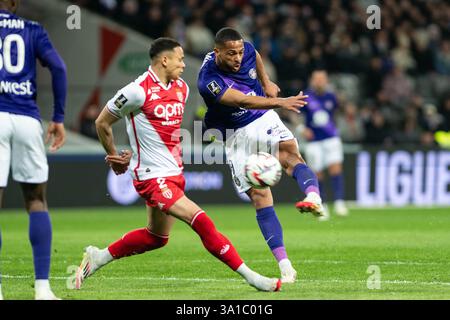 Frank Magri of Toulouse during the French championship Ligue 1 football ...