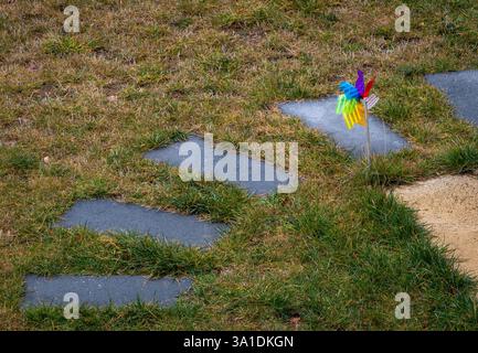 Rhythmic Path – Rectangular Stones in Harmony Stock Photo - Alamy