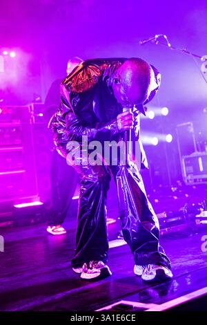 Milan, Italy. 07th Mar, 2025. The British rock band SKUNK ANANSIE ...