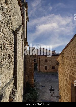 Rustic details of houses in the town of Farrera. Farrera is a town ...