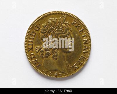 France 1640 4 Louis d’or (Louis XIII Stock Photo - Alamy