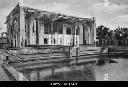 Old picture post card of Asar mahal, Bijapur, Karnataka, India, Asia ...
