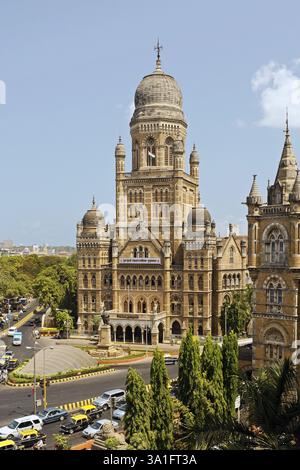 Heritage Mumbai municipality building, Bombay now Mumbai, Maharashtra ...