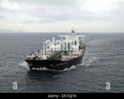 Oil tanker in Atlantic ocean Stock Photo - Alamy