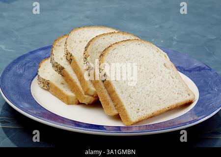 Food, bread with onion seed topping Stock Photo - Alamy