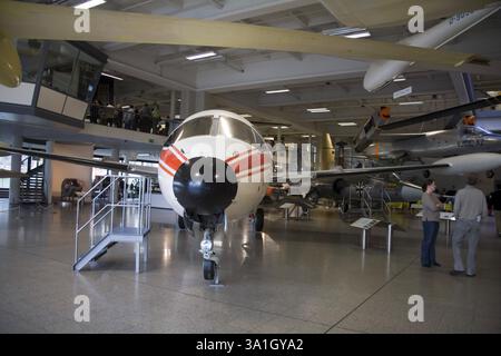 Aircraft airplane on display, Deutsches Museum, Munich, Germany, Europe ...