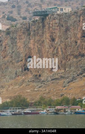 Rumkale, Turkey, Turkiye. Viewing Platform of the Rum Kale Seyir ...