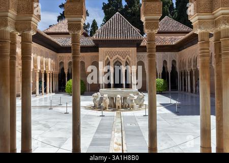 Medieval Arab structures in the city of Granada, in Andalusia, southern ...