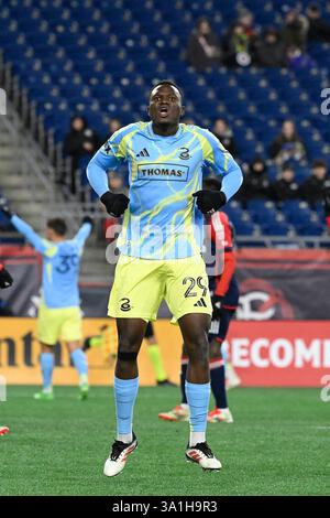 Foxborough Massachusetts, USA. 8th Mar, 2025. Philadelphia Union ...