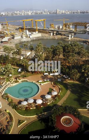 View of hotel Taj Lands End at Bandra, Bombay Mumbai, Maharashtra ...