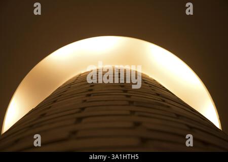 Pillar with light glow, Bombay Mumbai, Maharashtra, India, Asia Stock ...