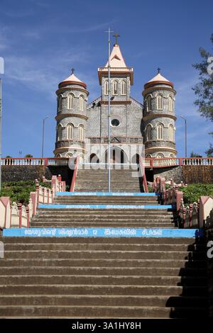 Marian pilgrim shrine, Pattumala, Kerala, India, Asia Stock Photo - Alamy