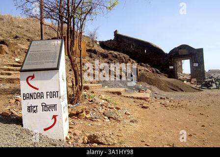 Bandra fort in Bombay Mumbai, Maharashtra, India, Asia Stock Photo - Alamy