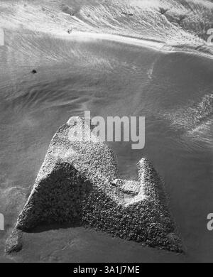 Rock on sand, Porbandar area of Gujarat, India, Asia Stock Photo - Alamy