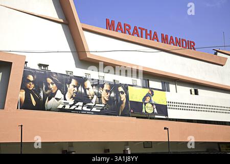 Maratha Mandir cinema movie hall , Bombay , Mumbai , Maharashtra ...