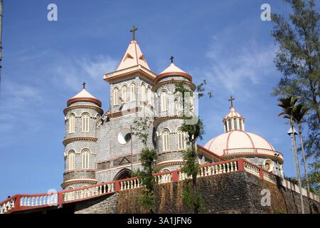 Marian pilgrim shrine, Pattumala, Kerala, India, Asia Stock Photo - Alamy