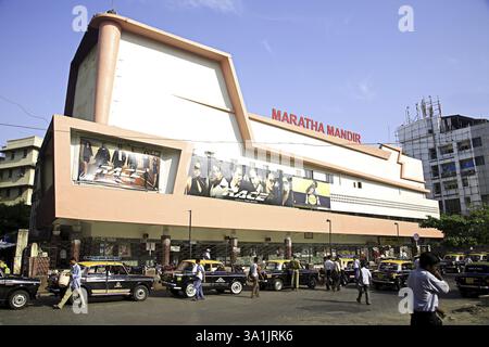 Maratha Mandir cinema movie hall , Bombay , Mumbai , Maharashtra ...