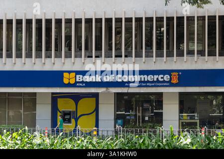 Bank of Commerce Ayala Branch in Makati City, Philippines Stock Photo ...