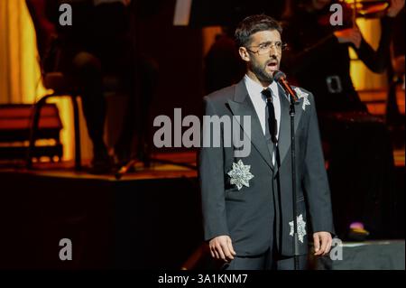 Hollywood, USA. 08th Mar, 2025. Piero Barone performs with Il Volo in ...