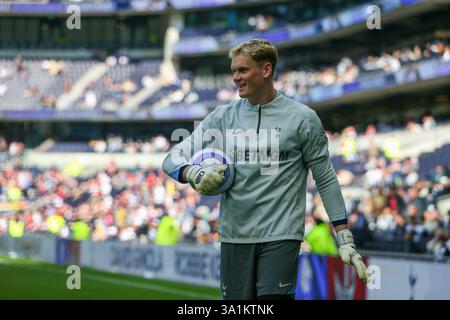 Antonín Kinský of Tottenham Hotspur ahead of the Pre-season friendly ...