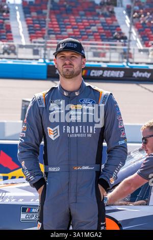 NASCAR Cup Series driver Todd Gilliland during a NASCAR Cup Series auto ...