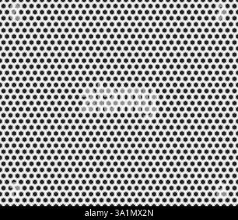 Hexagon vector pattern. Rounded hexagons mosaic pattern with inner ...