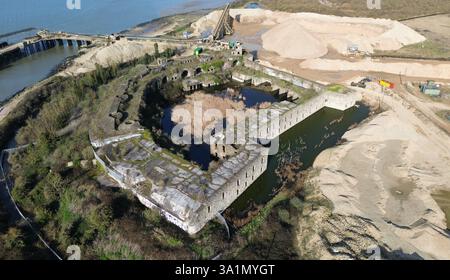 Cliffe Fort built in the 1860’s is an abandoned fortification located ...