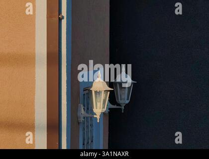 Duality of Light – White Lanterns Around the Corner. Shadow of the ...