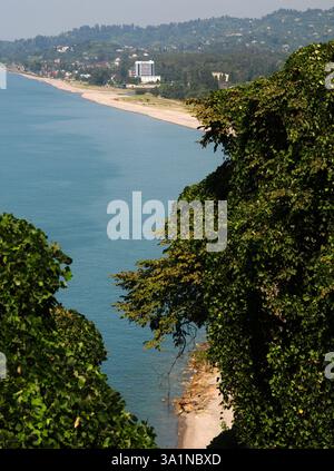 A view of the beaches in Chakvi, Georgia Stock Photo - Alamy