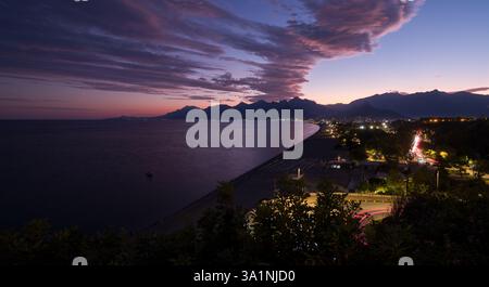 Konyaalti Beach in Antalya City in Turkiye Stock Photo - Alamy