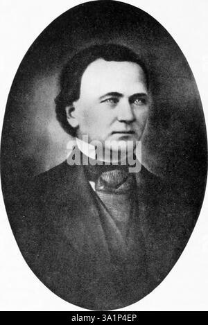 Walter Hunt, inventor of the safety pin, sewing machine Stock Photo - Alamy