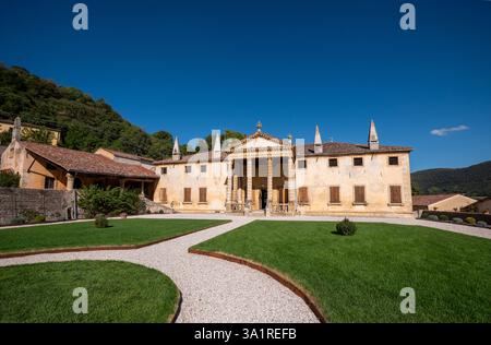Villa Priuli Lazzarini Historic Italian Architecture Stock Photo - Alamy