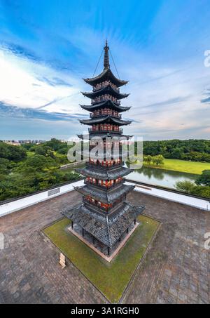 Fangta Park, Songjiang District, Shanghai, China Stock Photo - Alamy