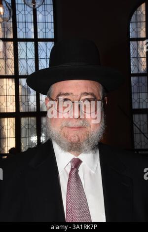 Oberrabbiner Pinchas GOLDSCHMIDT, Praesident der Konferenz der ...