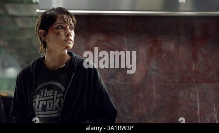 DAISY RIDLEY in CLEANER (2025), directed by MARTIN CAMPBELL. Credit ...