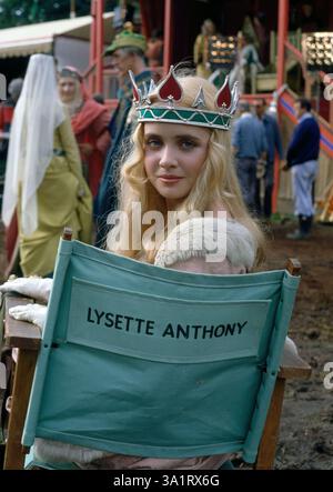 LYSETTE ANTHONY in IVANHOE (1982), directed by DOUGLAS CAMFIELD. Credit ...