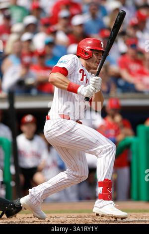 Philadelphia Phillies' Max Kepler during the eighth inning of a ...