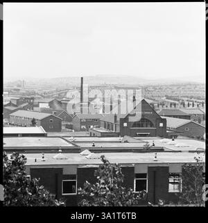 Glodwick, Oldham, Greater Manchester, 1977. Remains of 19th-century ...