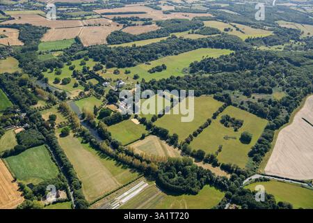 Mereworth Castle, Mereworth, Kent, a Grade I listed Palladian country ...