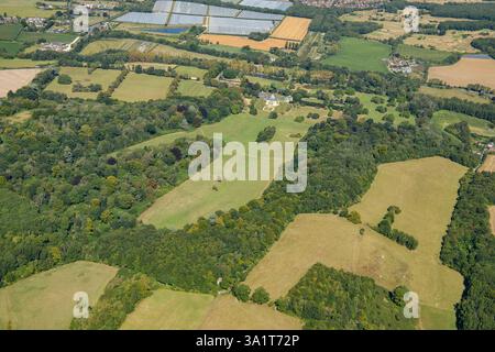 Mereworth Castle, Mereworth, Kent, a Grade I listed Palladian country ...