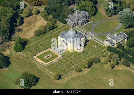 Mereworth Castle, Mereworth, Kent, a Grade I listed Palladian country ...