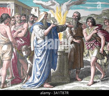 David is anointed king. Samuel anoints David and the spirit of the Lord ...