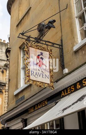 public House The Raven, Bath Somerset, United Kingdom Stock Photo - Alamy